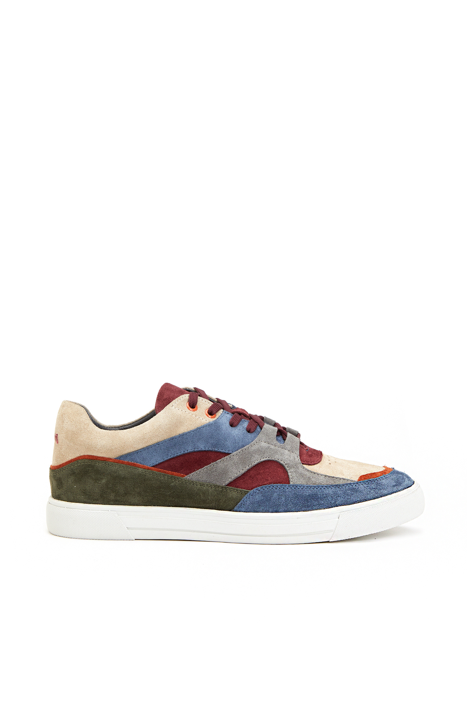 Lacivert Erkek Deri Sneaker