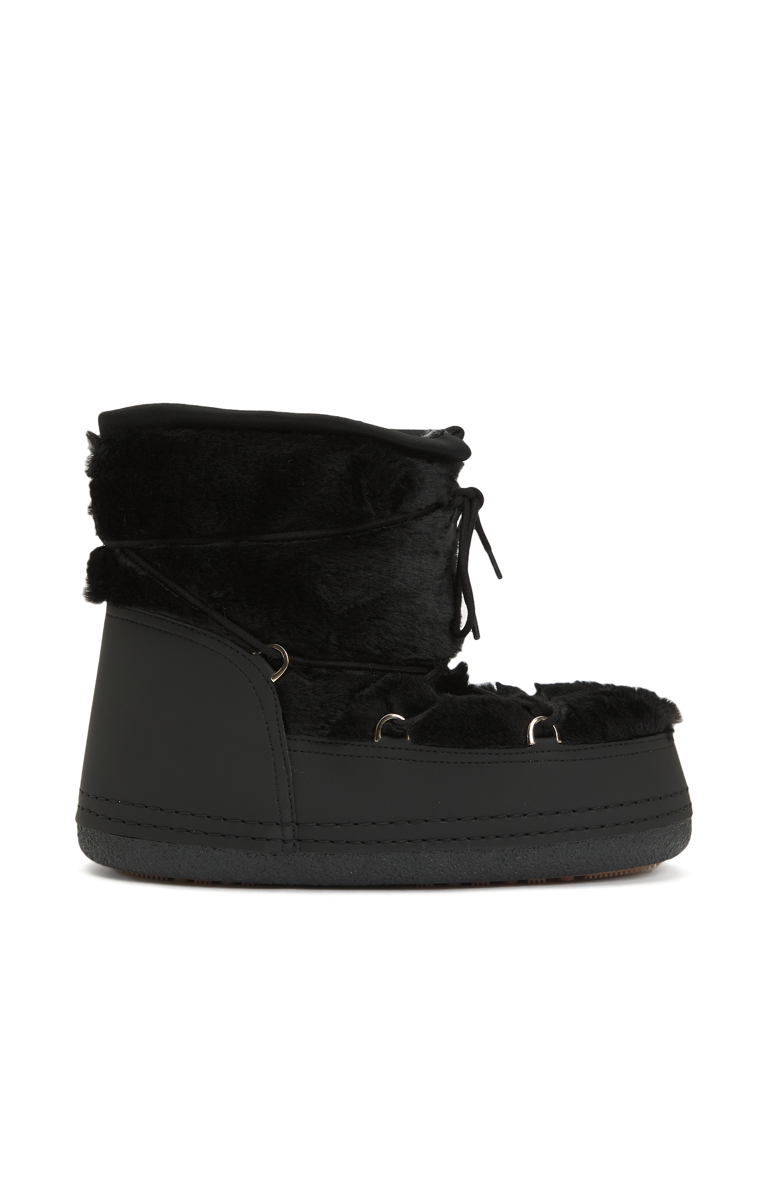 Siyah Kadın Kar Botu