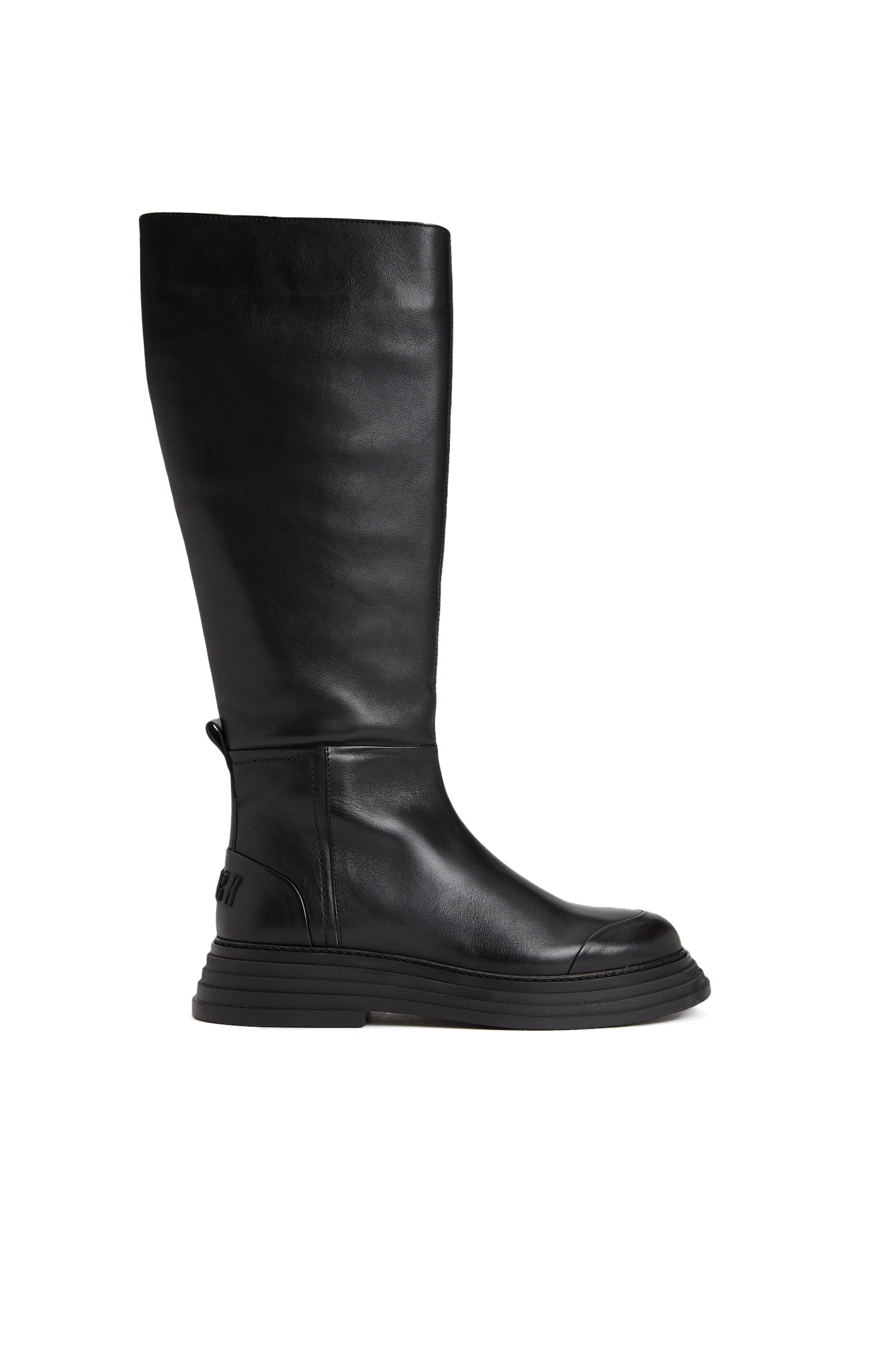 Siyah Kadın Deri Çizme