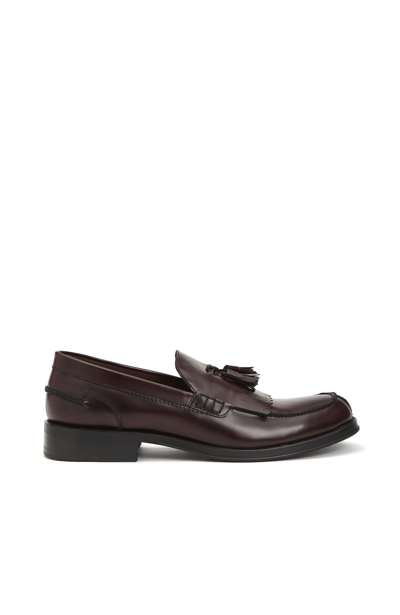 Bordo Erkek Deri Loafer