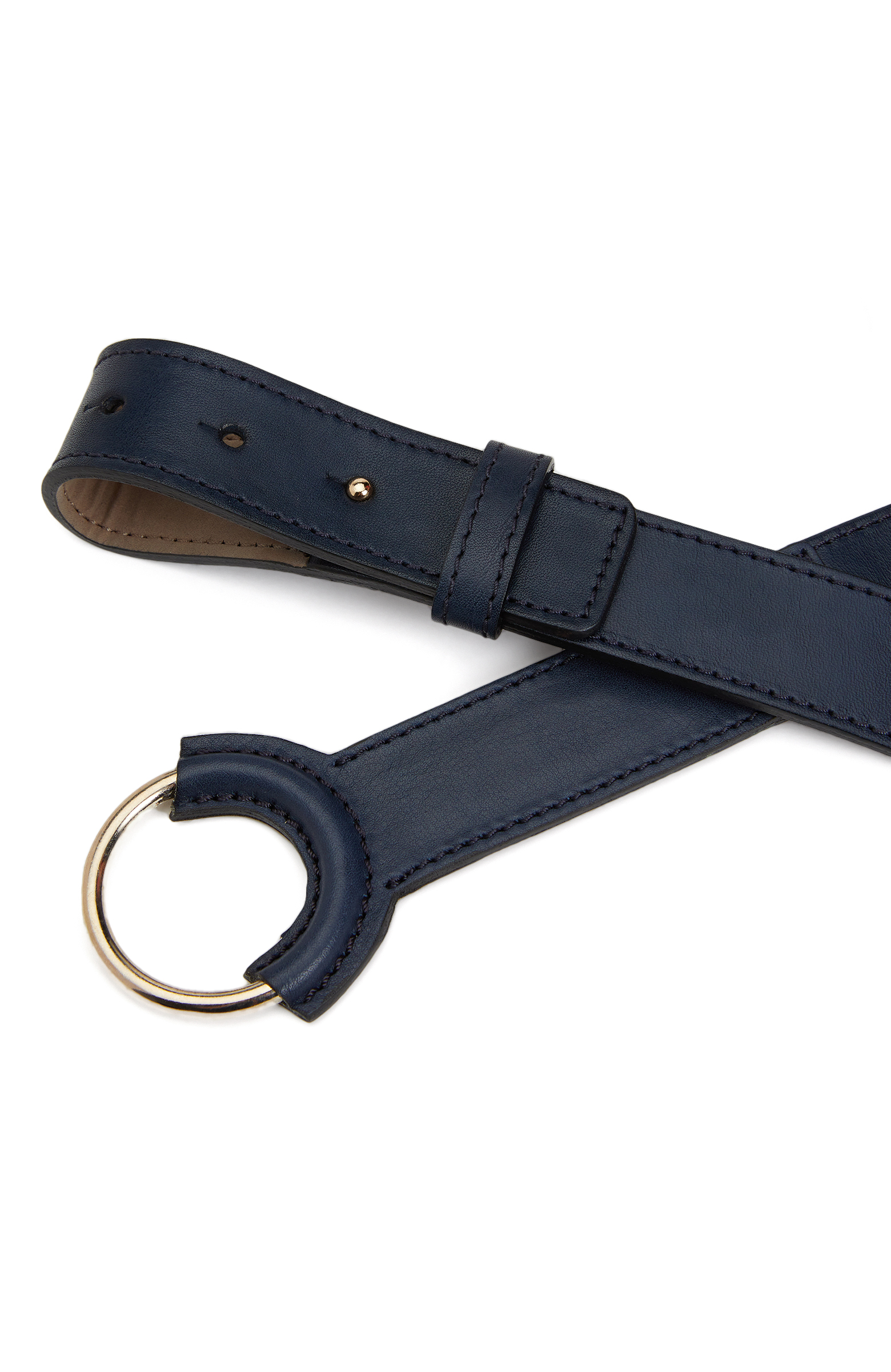 Lacivert Kadın Deri Kemer Lacivert Kadın Deri Kemer