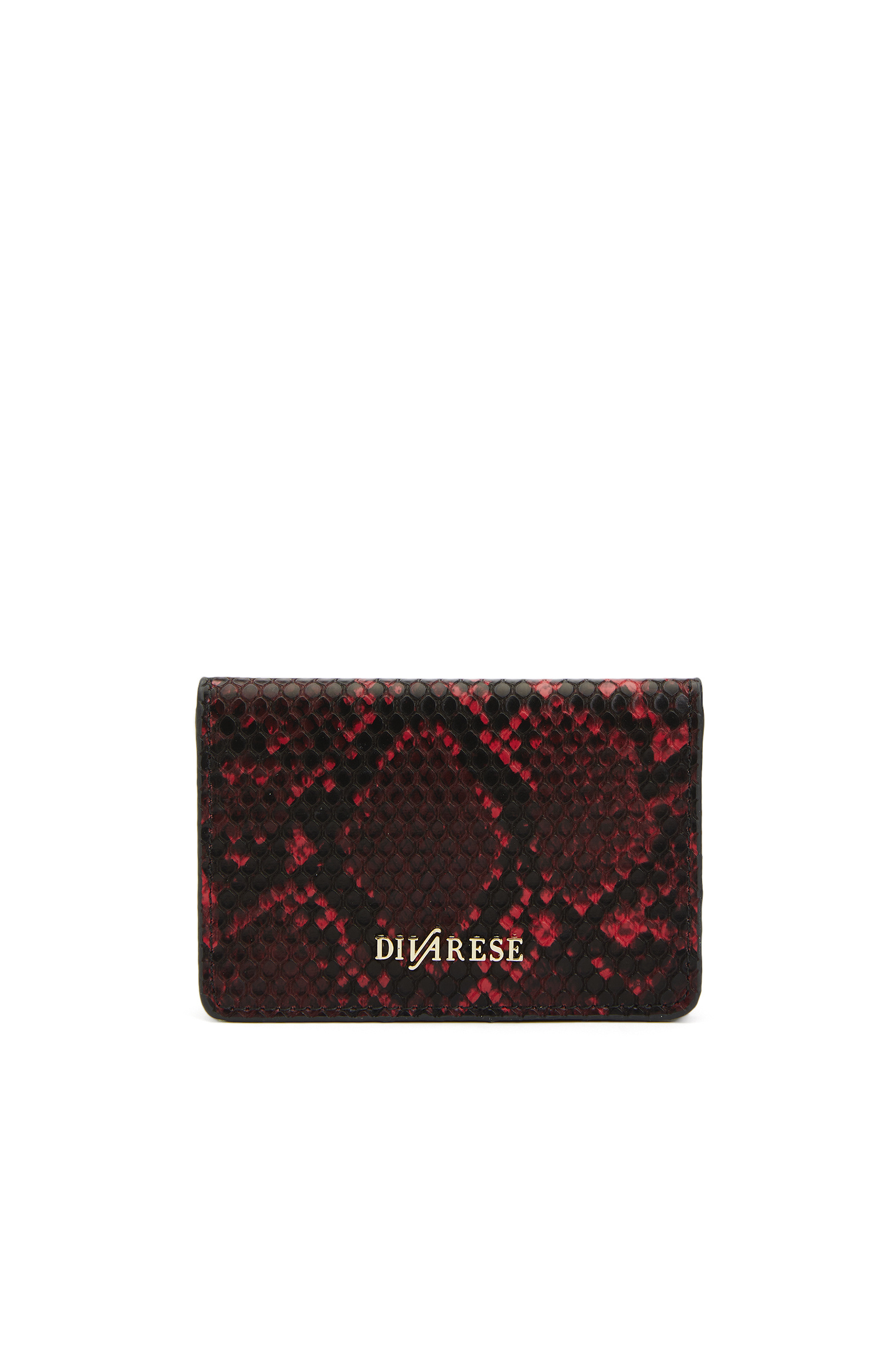 Kırmızı Desenli Kadın Kartlık