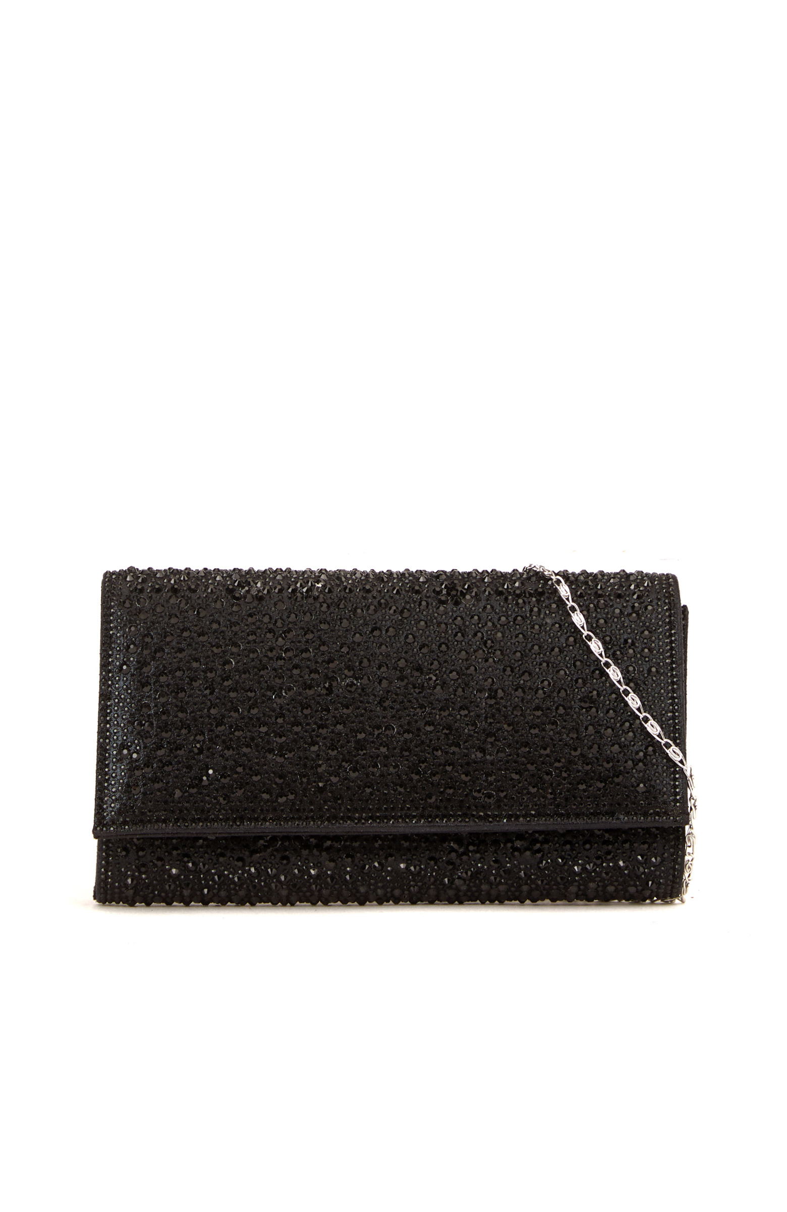 Siyah Taşlı Kadın Clutch