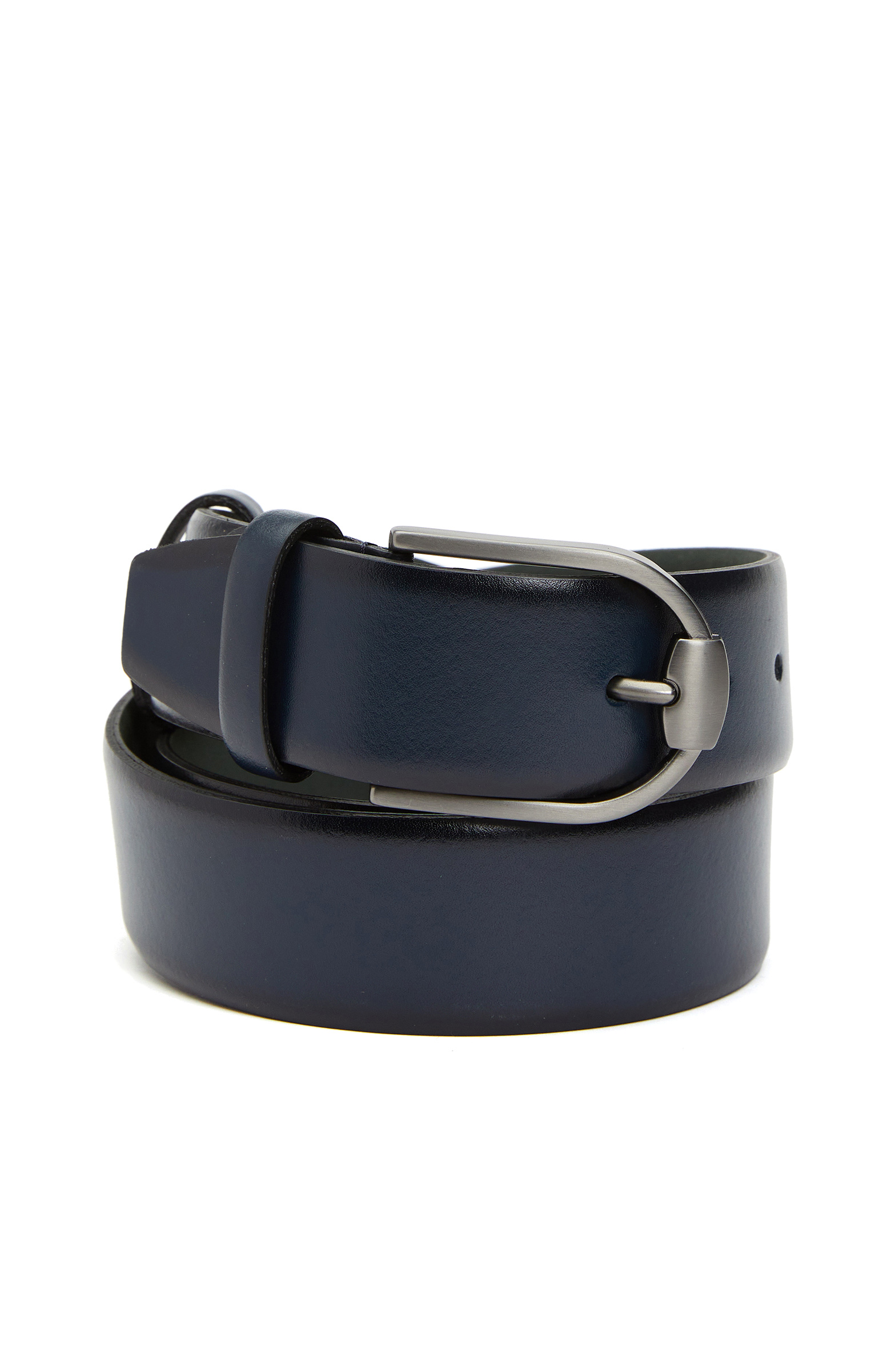 Lacivert Erkek Deri Kemer