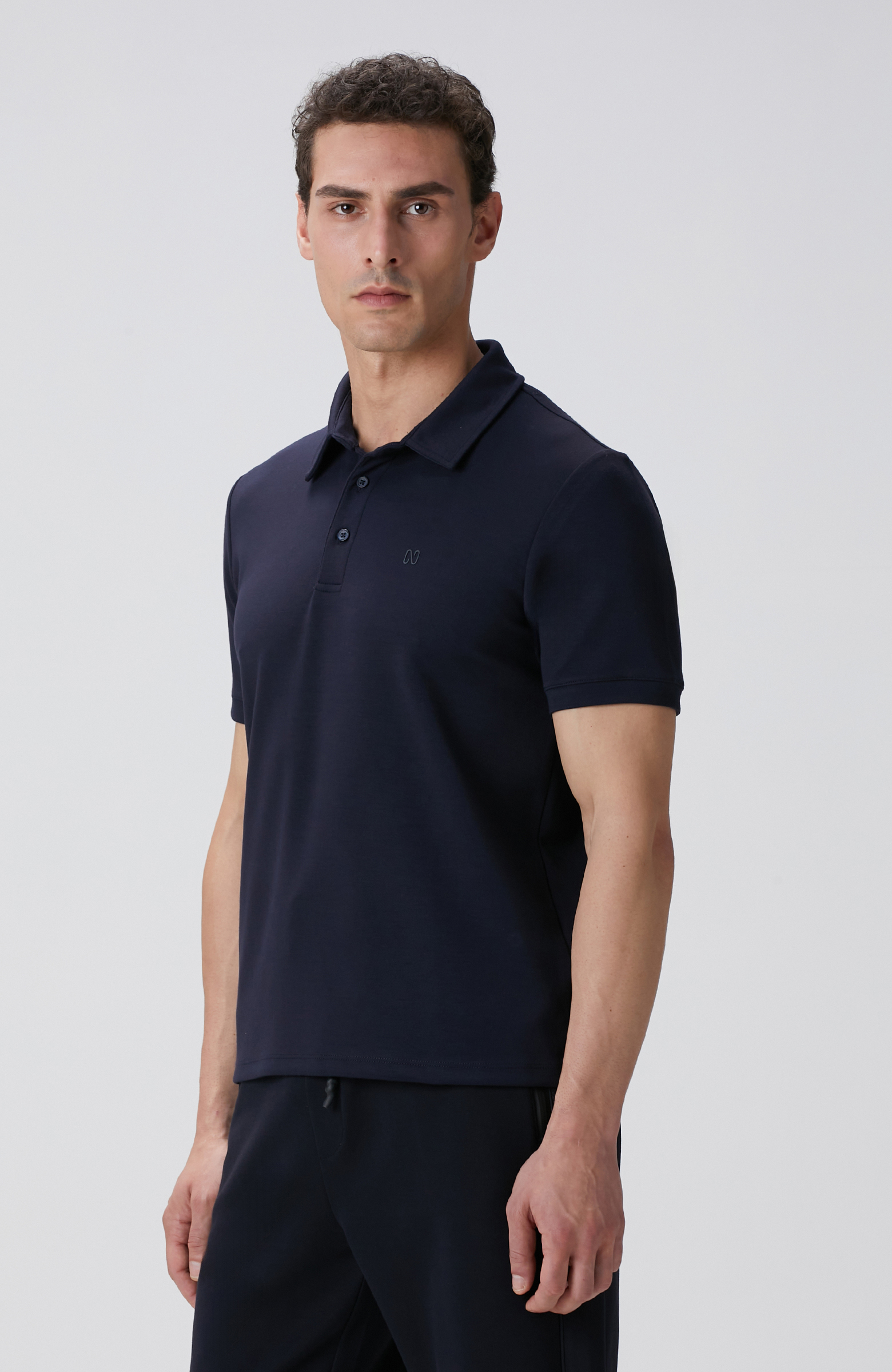 Network - Lacivert Basic Modal T-Shirt - 1094086-291